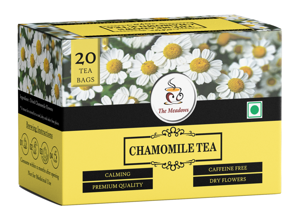 Buy Calm Chamomile Tea Bags Online – The Meadows
